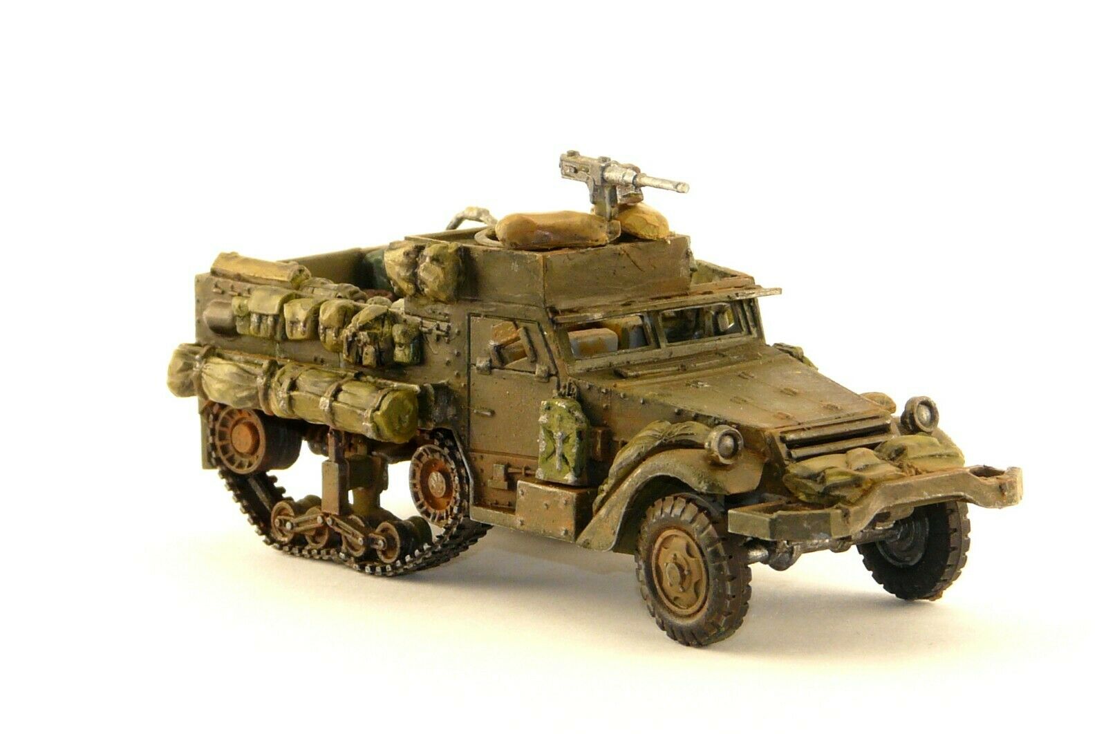1/72 M4 US Half Track Overloaded Military Scale Model Stowage Kit – redoguk