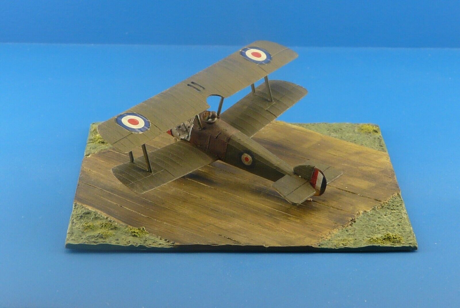 1/72 WWI Diorama Display Wooden Planks Airplane Scale Models Kits D20 ...