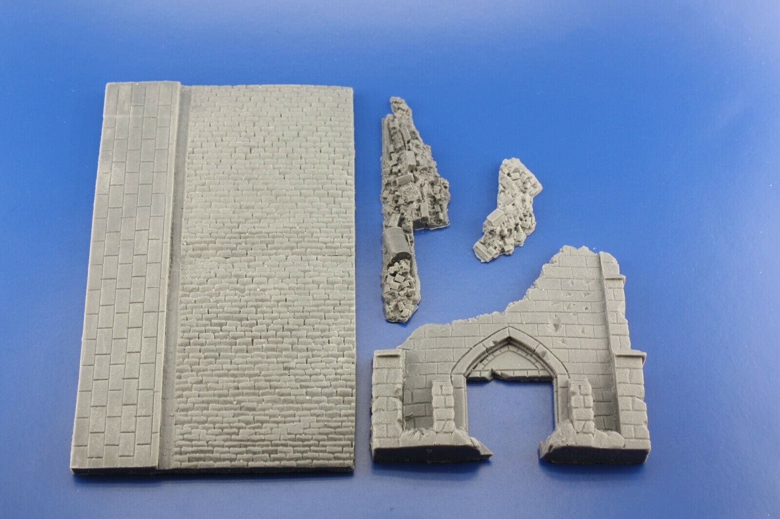 Redog 1/72/76 Ruined Church Street Scale Model Display Base/Small Dior ...